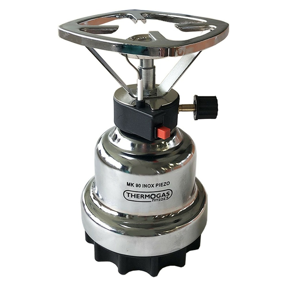 Rechaud gaz piezo coque inox 1 feu camper gaz | Truffaut
