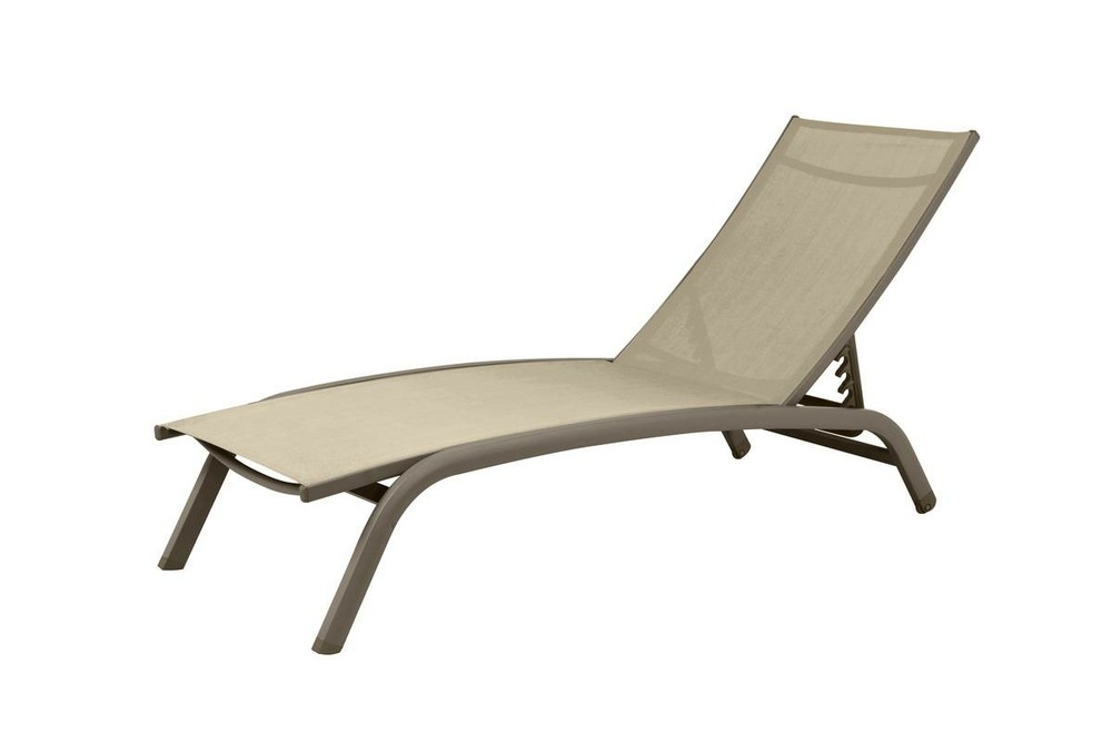 Transat "bonao" lin & tonka en aluminum traité en epoxy | Truffaut