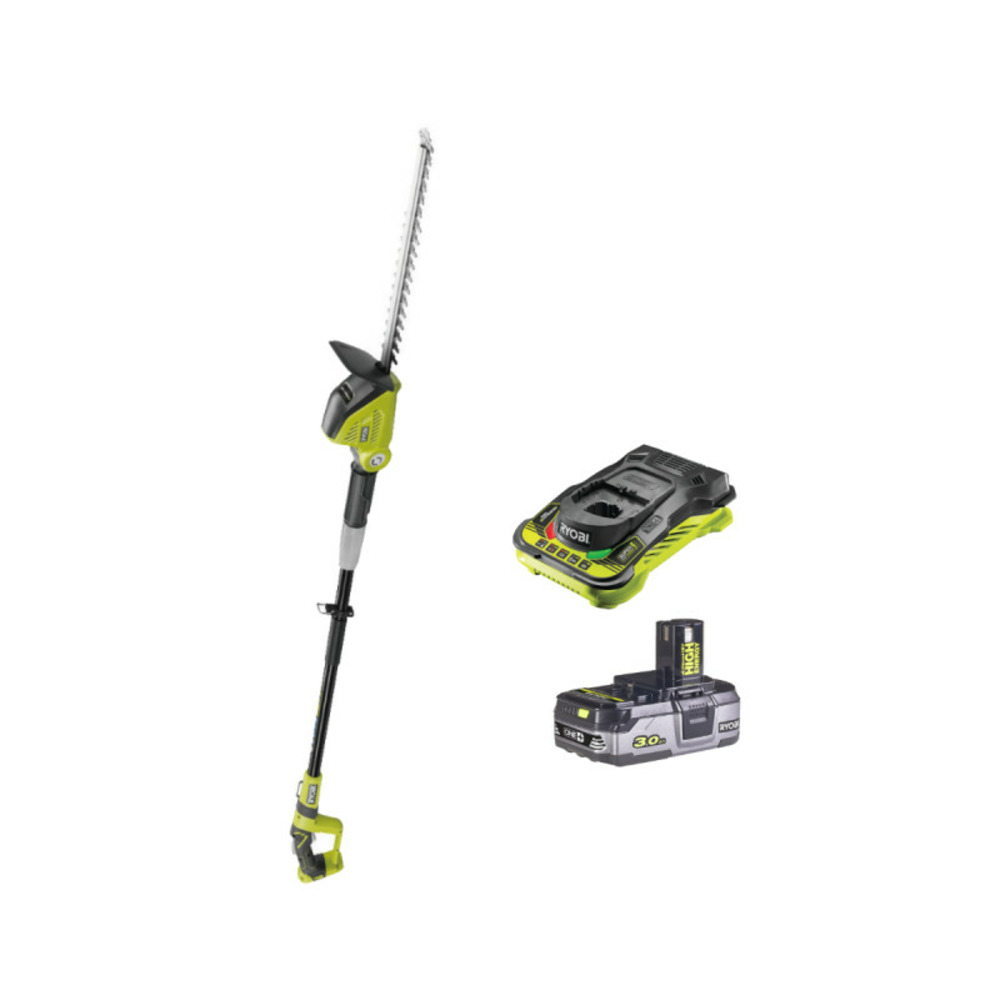 Pack ryobi taille-haies 18v one+ opt1845 - 1 batterie 3.0ah high energy ...