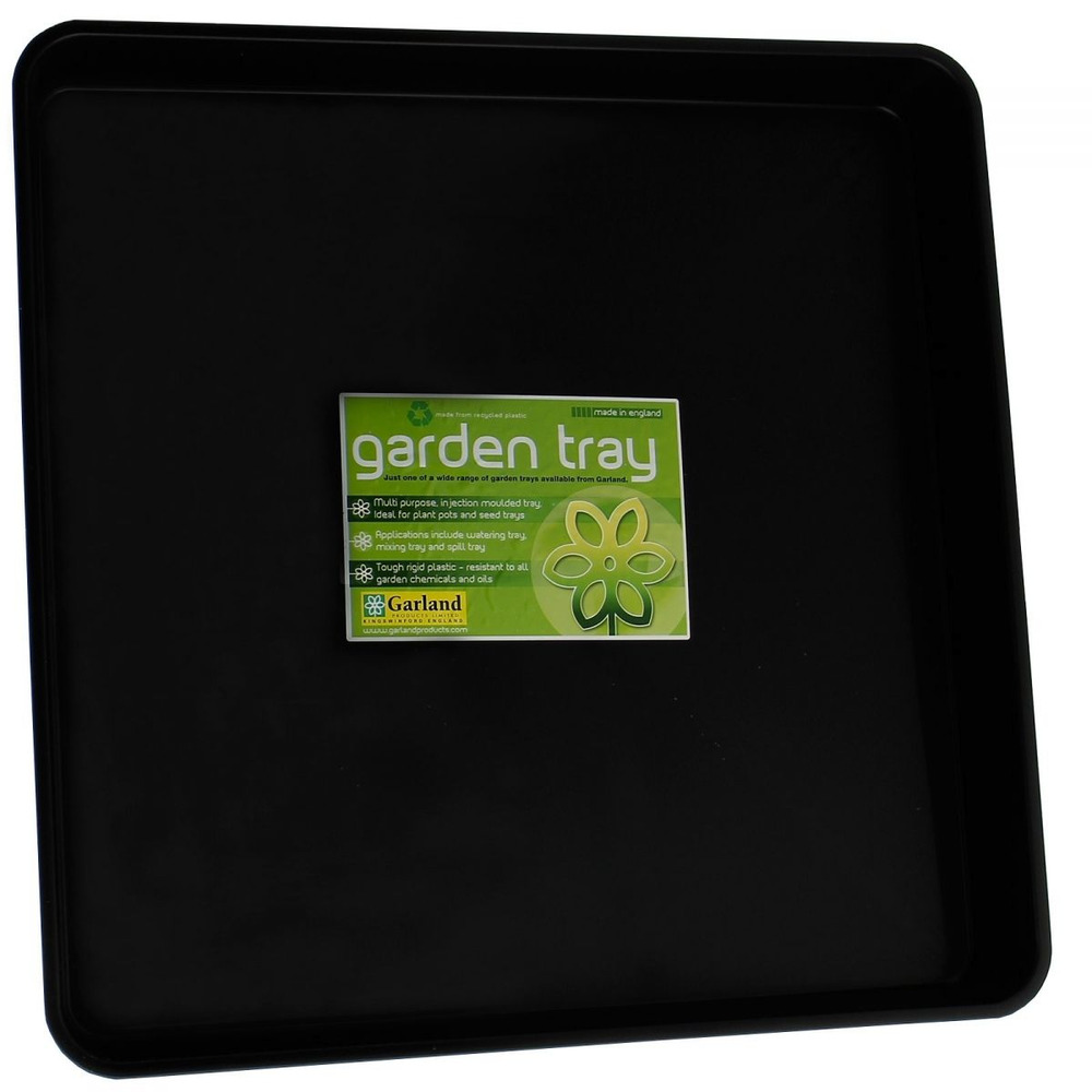 Plateau de jardinage en polypropylène recyclé 60 x 60 x 7 cm | Truffaut