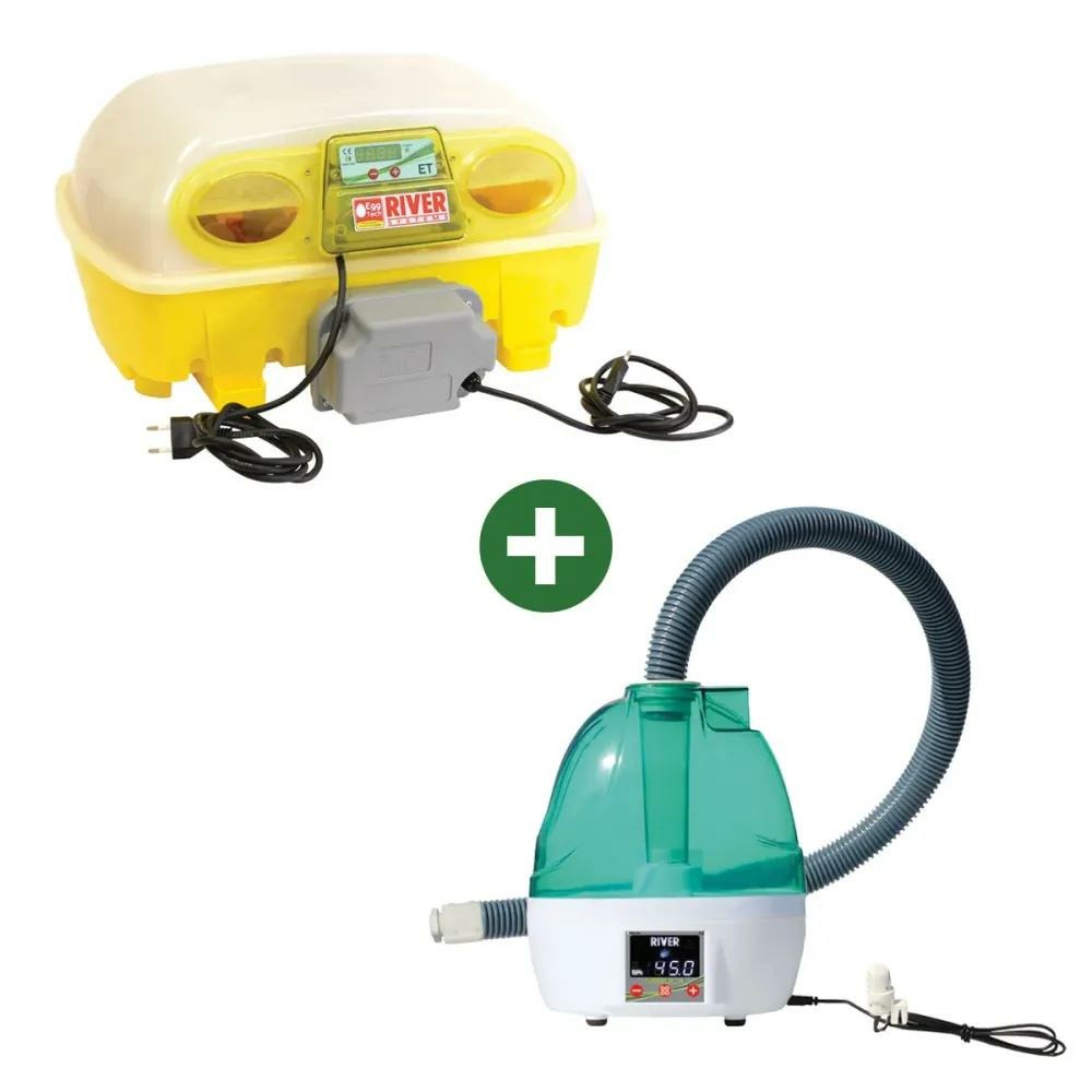 Couveuse 24 œufs biomaster + humidificateur nebula river | Truffaut