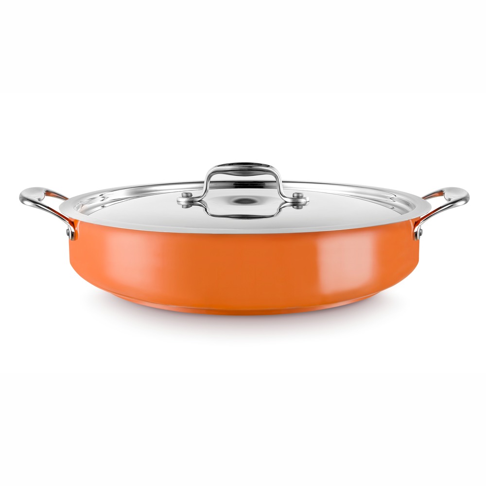 Plat à paella avec couvercle série cool ø 28 à 32 cm - pujadas | Truffaut