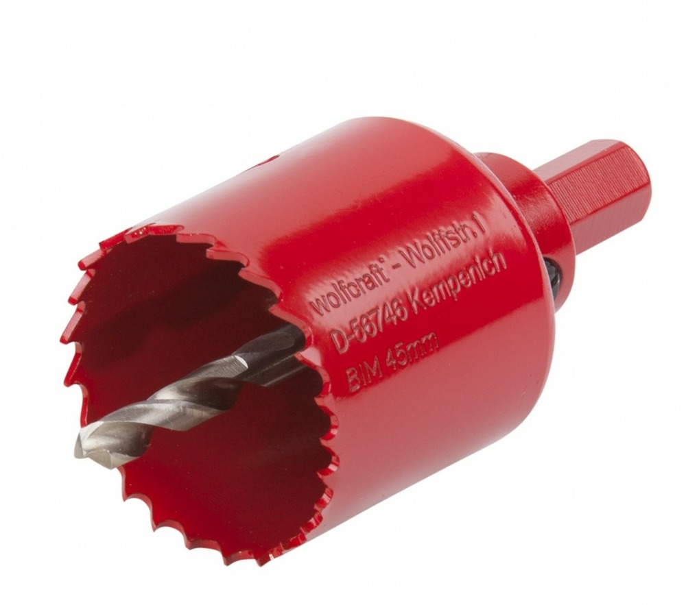 Trépan multimatériau, diam.trépan de 41 à 60 mm wolfcraft | Truffaut