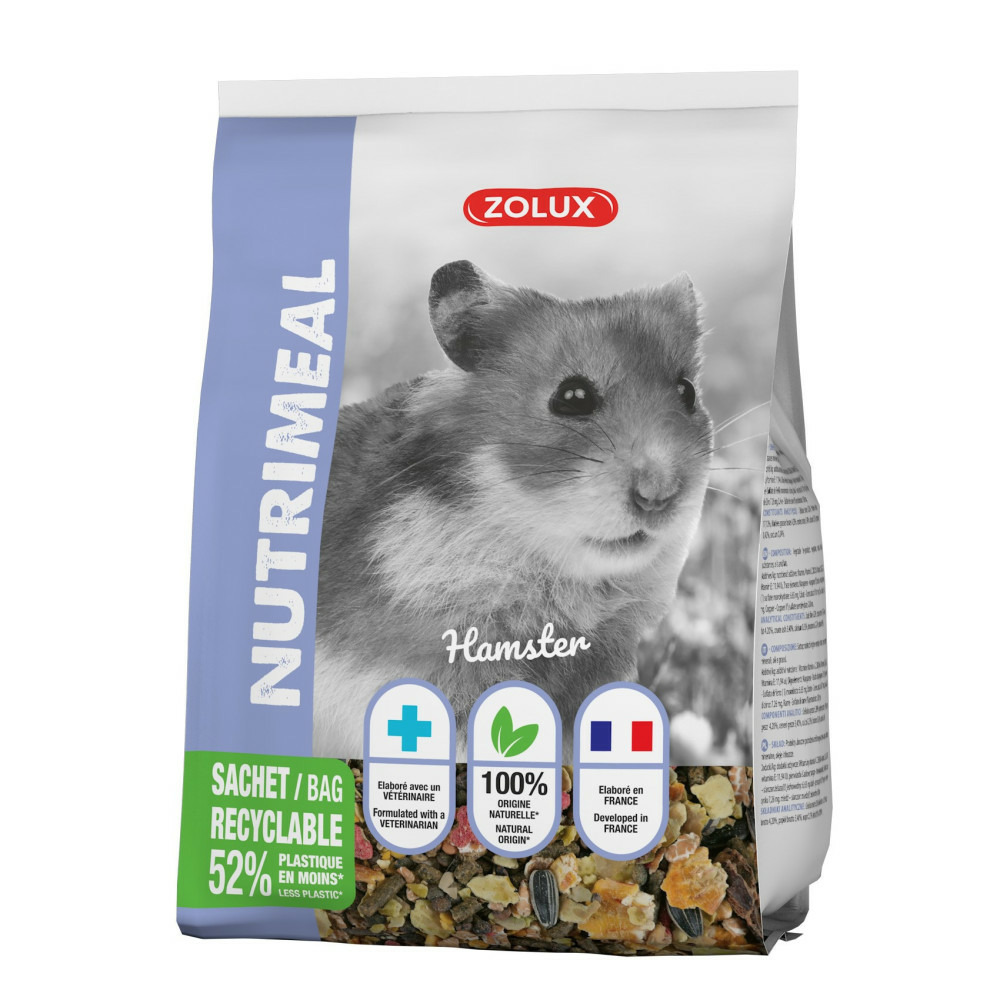 Alimentation hamster, nutrimeal 600g | Truffaut