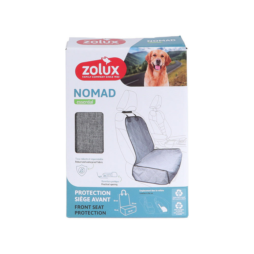 Housse protège-siège avant imperméable essential nomad pour chien ...