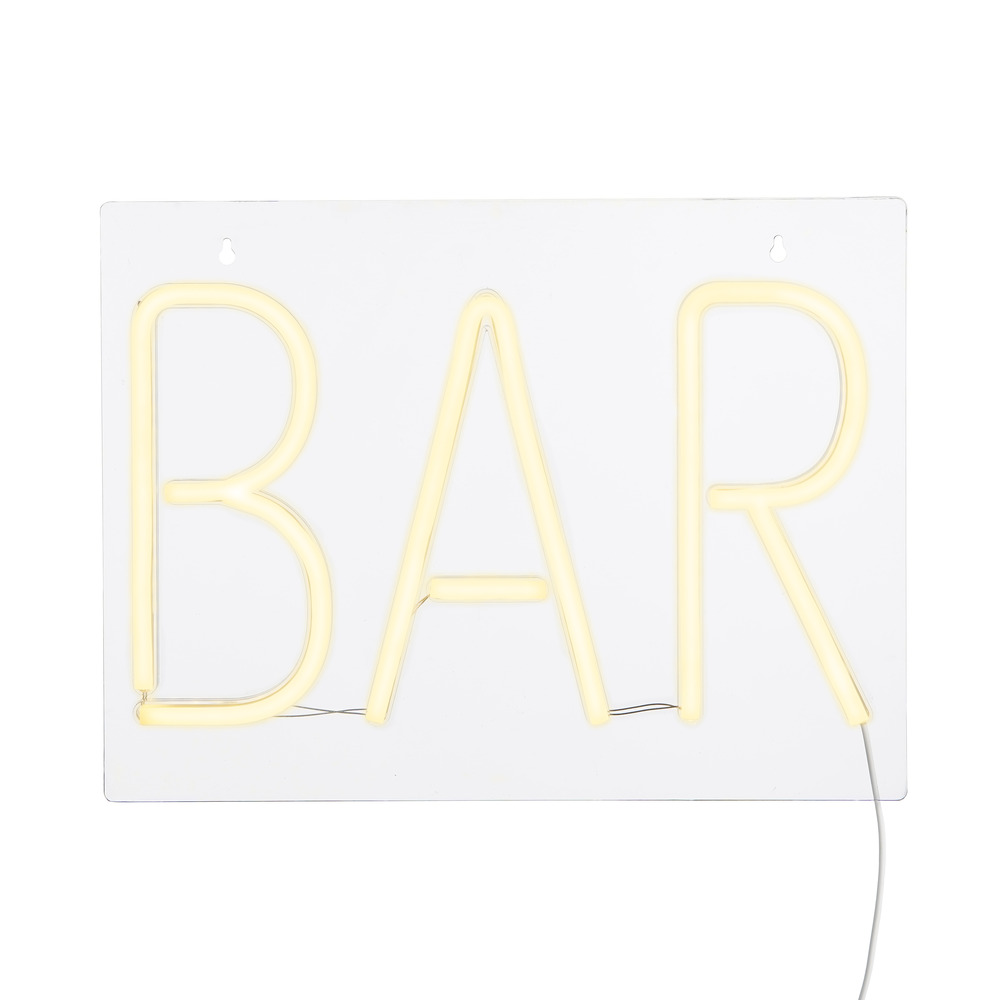 Luca lighting - éclairage néon bar jaune l30 | Truffaut