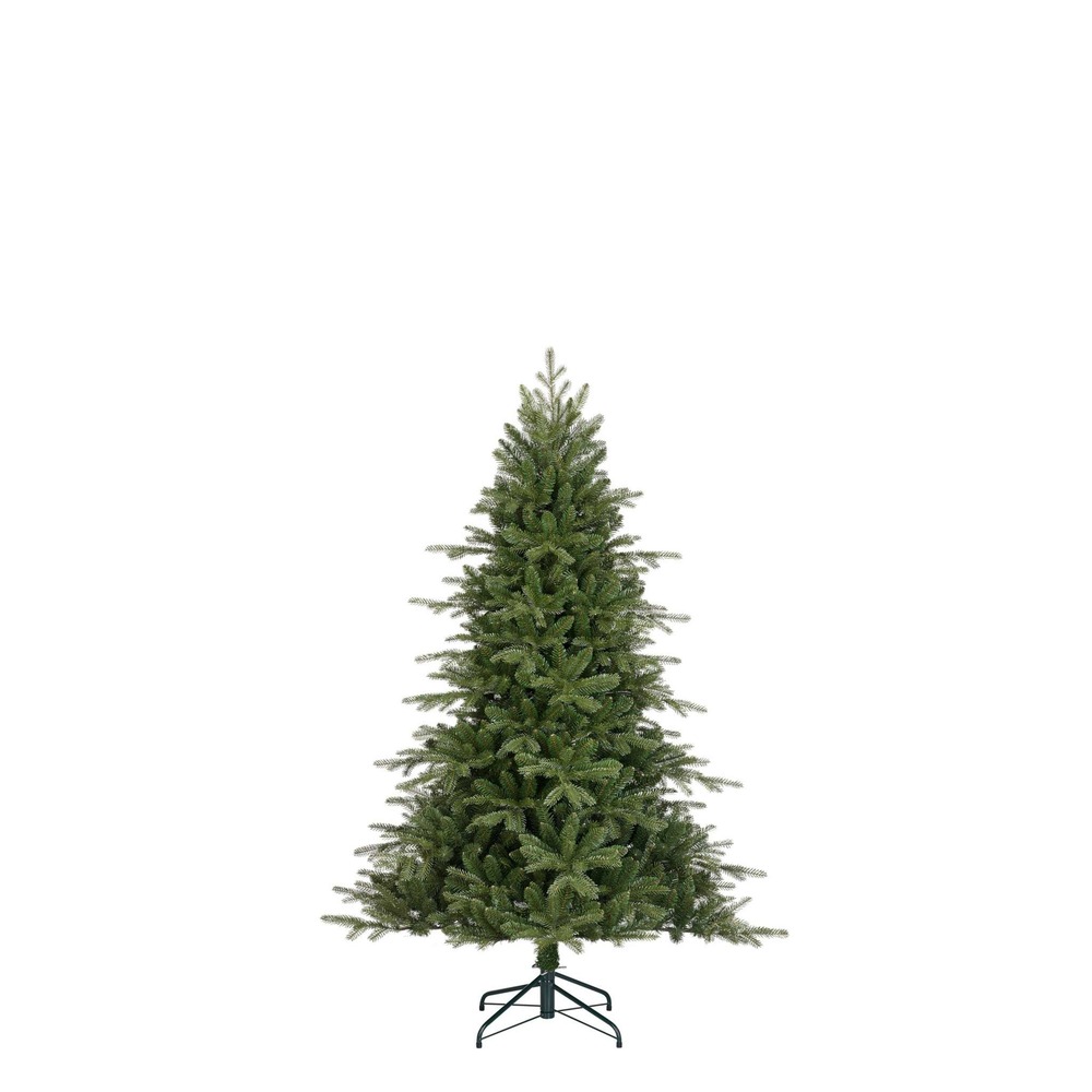 Black box trees sapin de noël artificiel boyle - 107x107x155 cm - pvc ...