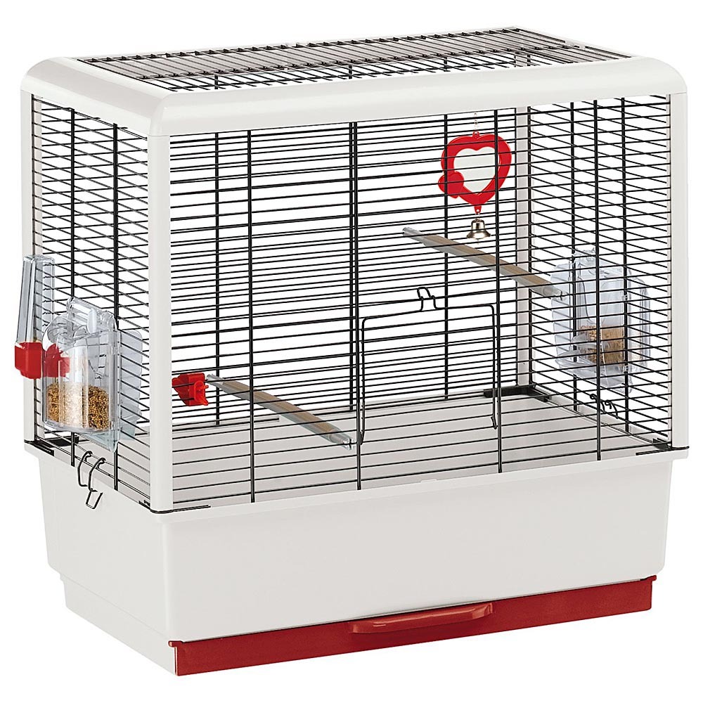 Cages à canaris, perruches et oiseaux exotiques ferplast piano 3 ...