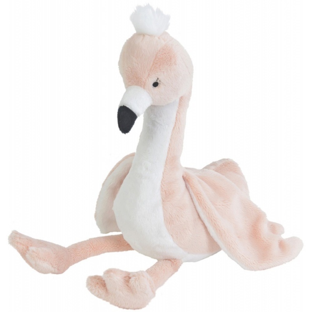 Peluche flamant rose fay 27 cm | Truffaut