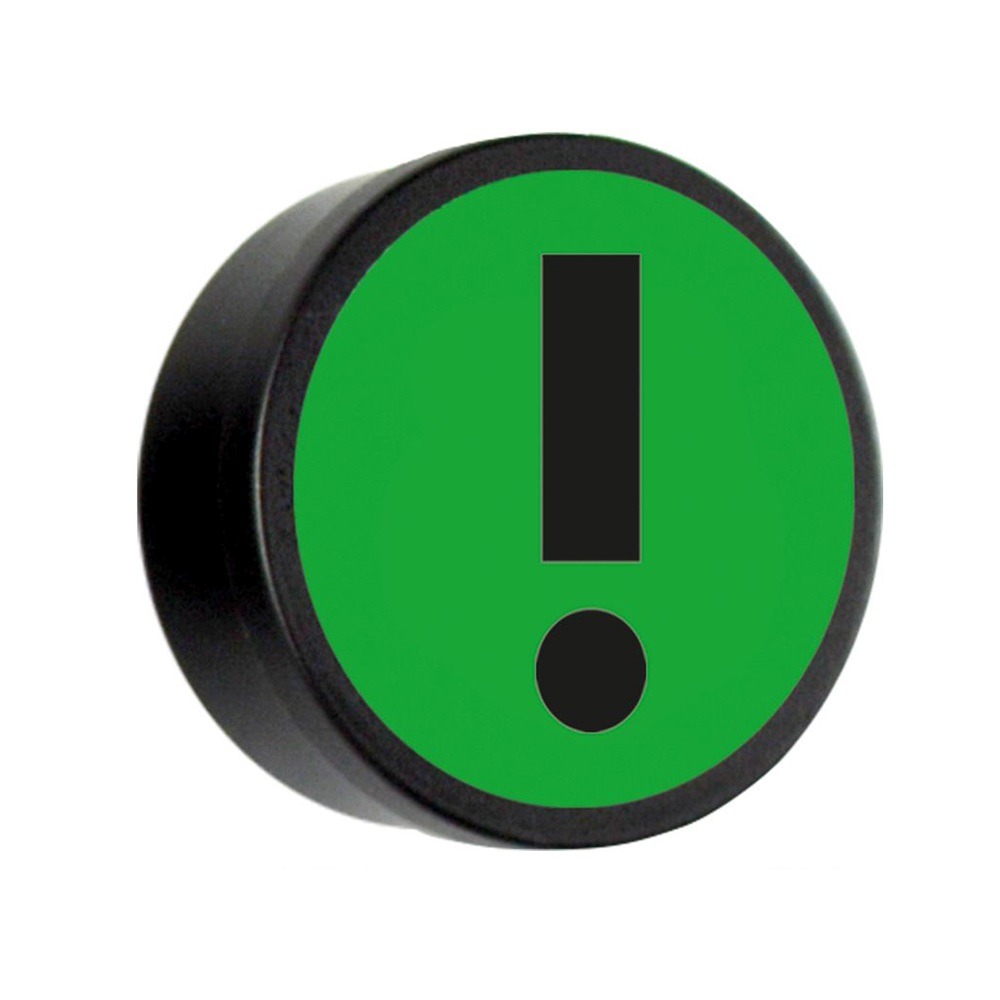 Impressiemagneten voor whiteboards - uitroepteken - groen | Truffaut