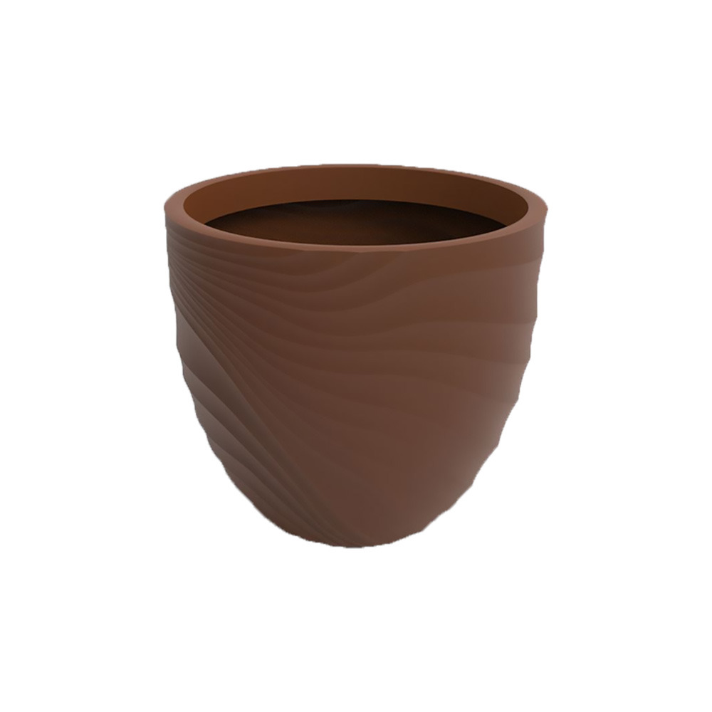 Pot de fleurs rond dune 1000l | Truffaut