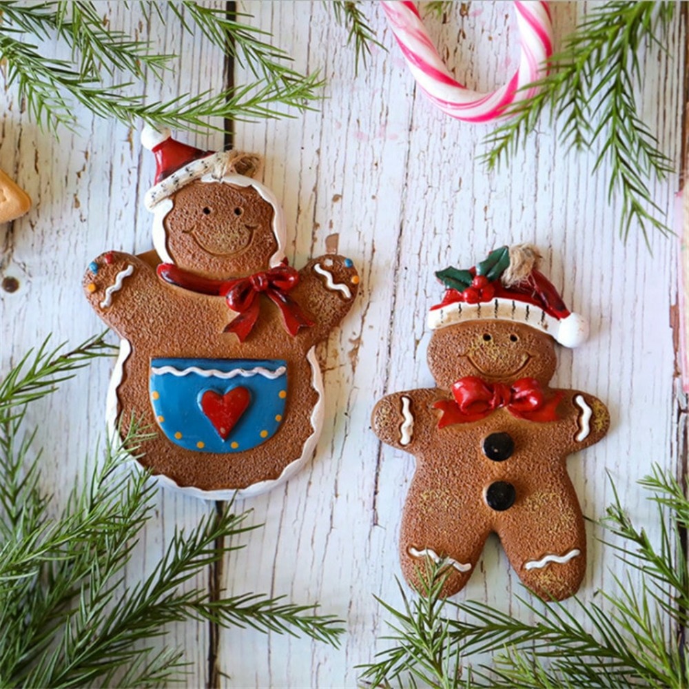 Pendentif de noël - bonhomme de pain d'épices (grand-mère) | Truffaut