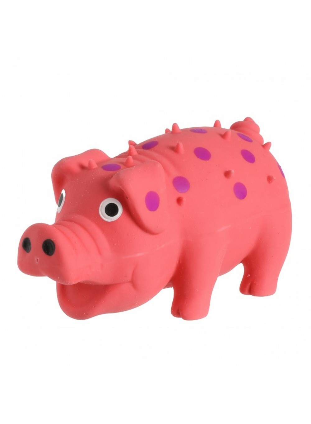 Mon ami luki - jouet latex cochon picots - chien - 11x5x5cm | Truffaut