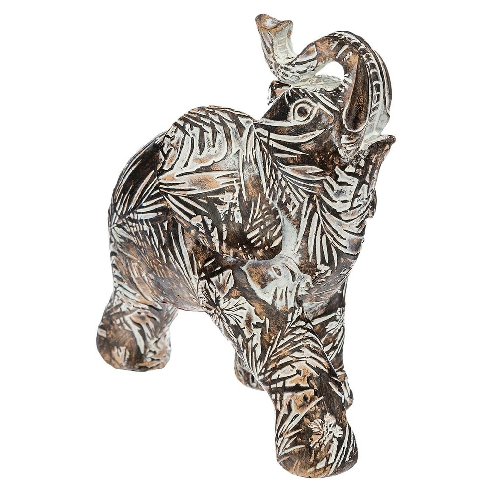 Éléphant gravé en résine | Truffaut