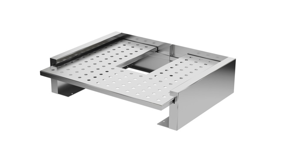 Grille chauffer - acier inox - 140 - pujadas | Truffaut