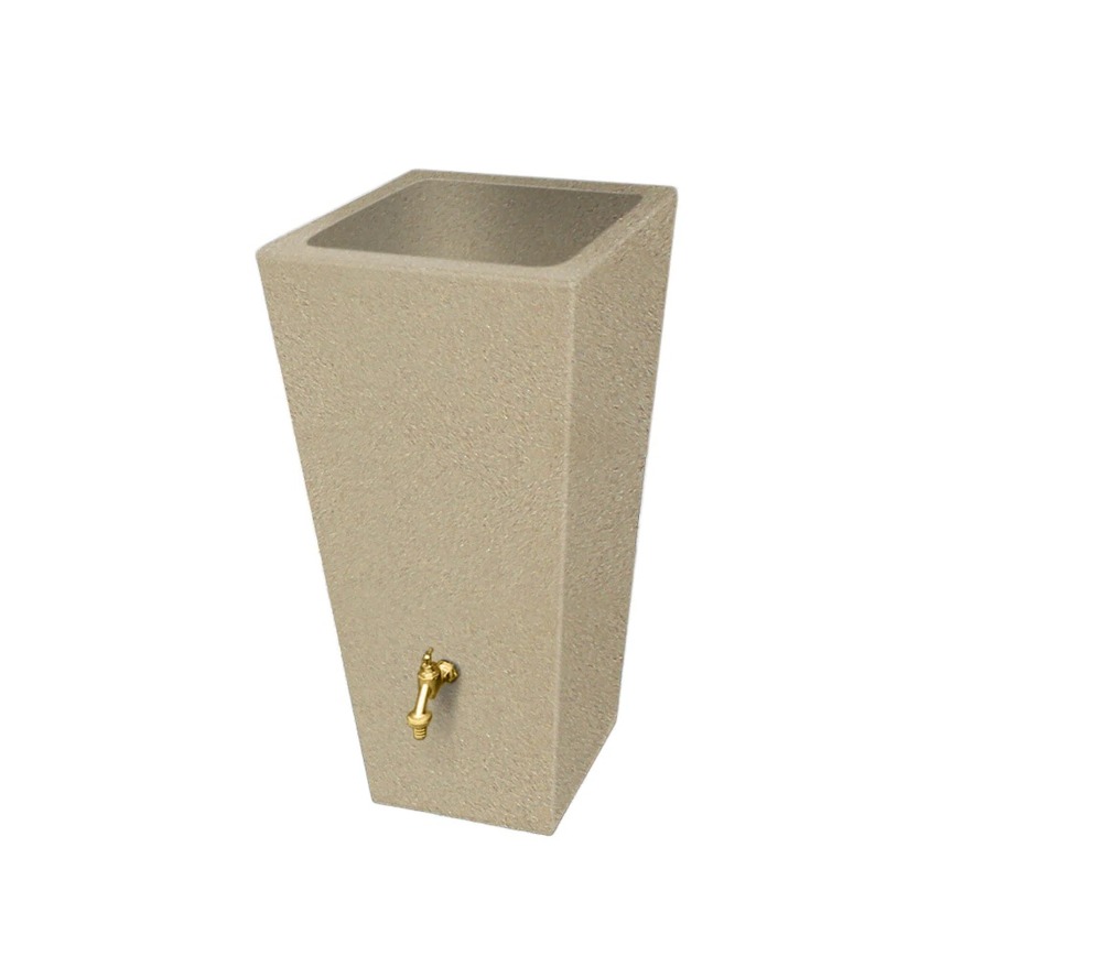Prestige water - london collecteur d'eau couleur sable de 200 litres ...