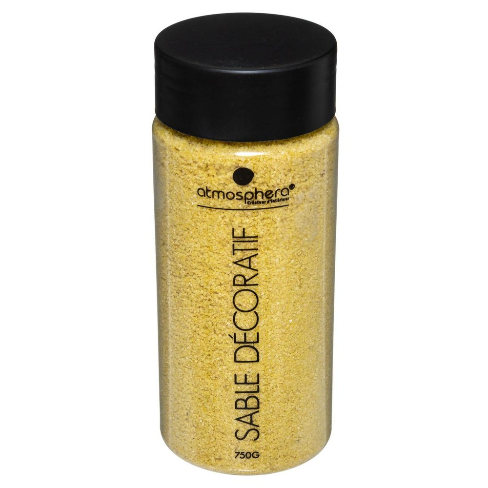 Sable déco - jaune ocre - 750g | Truffaut