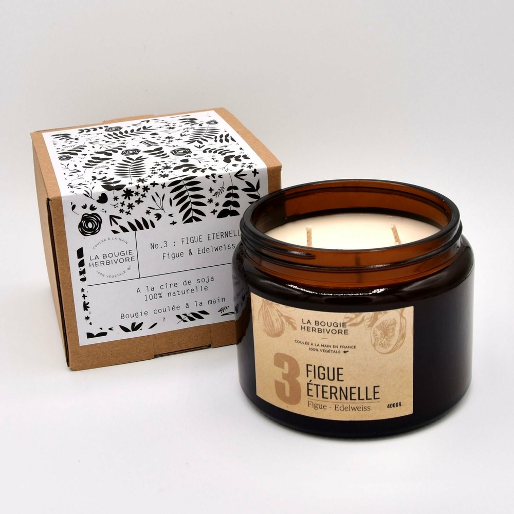 Bougie no. 3 figue éternelle - 400g | Truffaut