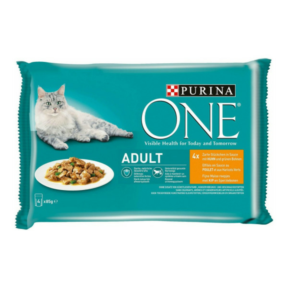 Aliments pour chat one adult (4 x 85 g) | Truffaut