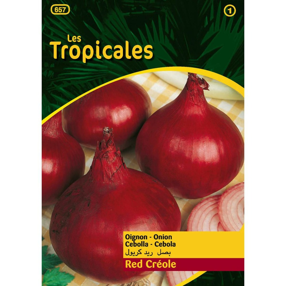 Sachet graines les tropicales - oignon red créole | Truffaut