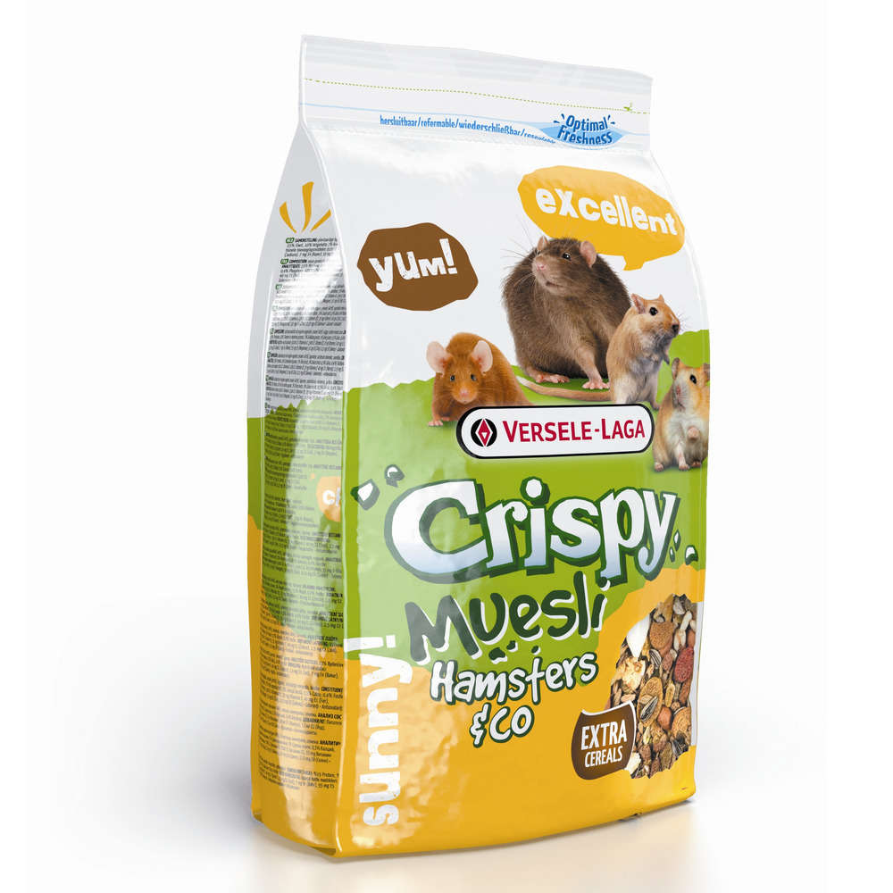 Aliments Rongeurs Hamster Crispy 1 kg versele laga | Truffaut