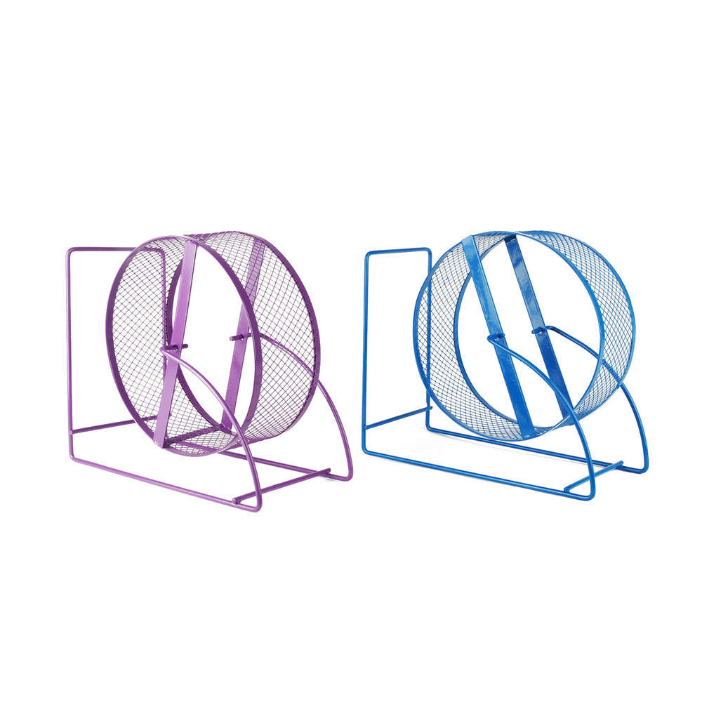 Roue métal d'exercice hamster nain,souris : petit modèle Diamètre 17cm ...