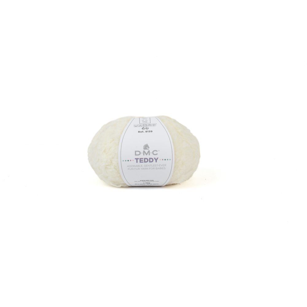 Pelote de laine DMC Teddy - 50gr - N° 318 Dmc | Truffaut
