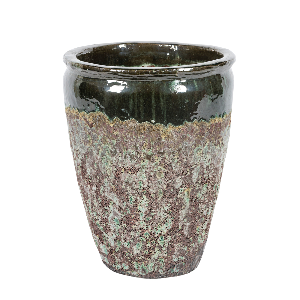 Pot Melbourne vert, 2-06 - D36xH50cm Passion For Pottery | Truffaut
